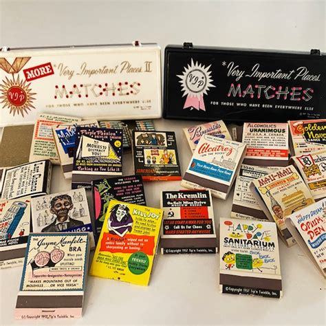 1950s Matchbook Etsy