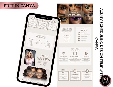 Acuity Scheduling Design Template Website And App Templates ~ Creative