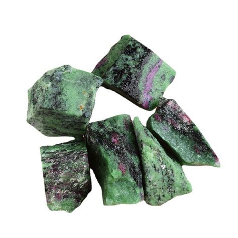 Natural Ruby Zoisite Stone Rock