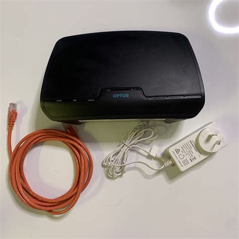 Optus Gateway Fast 3864v3 Hp Wireless Modem Router Nbn Compatible Voip Retro Unit