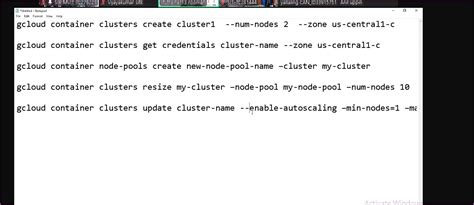 Gcloud Container Clusters Create Cluster Num StudyX