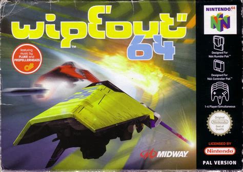 WipEout 64 Cover Or Packaging Material MobyGames
