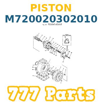 M720020302010 Komatsu Piston