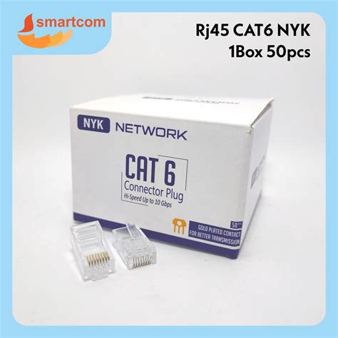 Jual Rj Nyk Cat Connector Cat Isi Pcs Nyk Original Shopee Indonesia