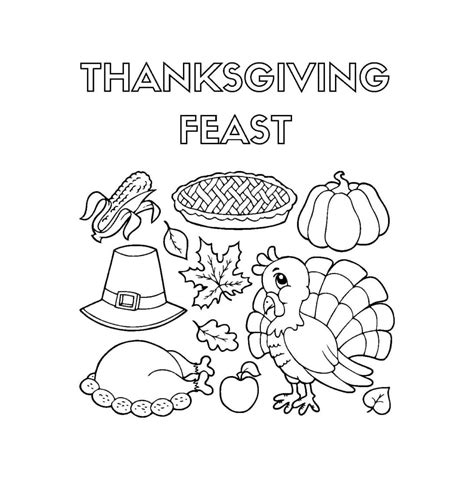 Bambini Nel Ringraziamento Da Colorare Scarica Stampa O Colora Subito