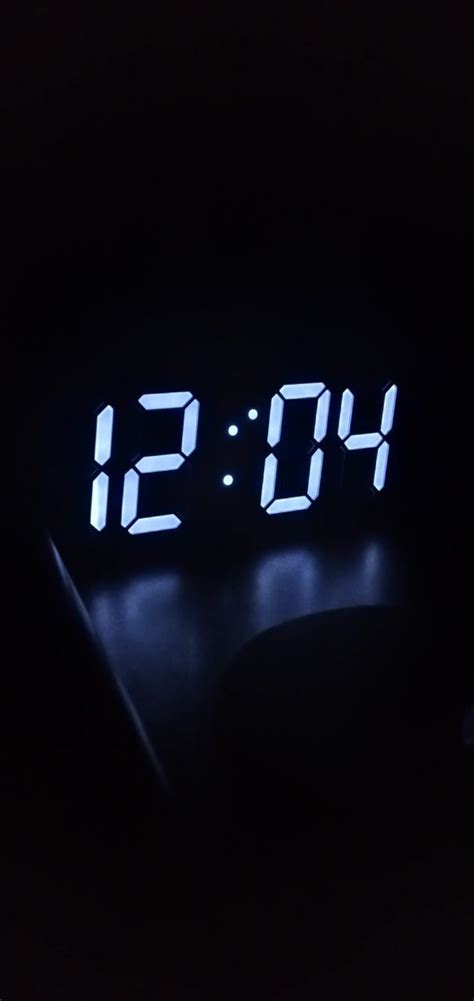 Digital Analog Clock Wallpaper