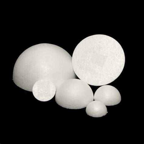 Polystyrene Half Spheres Multiple Sizes Lollipop Cake Supplies