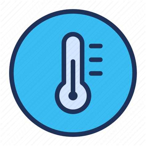 Measure Temperature Thermometer Ui Icon