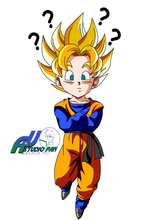 Goten SSJ By A Vstudiofan On DeviantArt
