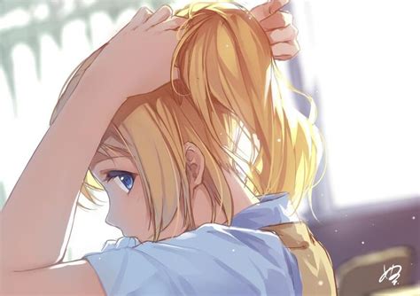 Ayase Eli Love Live And 1 More Drawn By Caidychen Danbooru