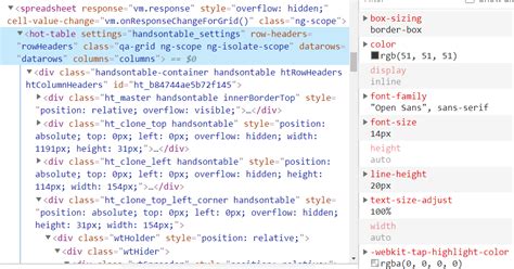 handsontable column resize issue issues handsontable forum