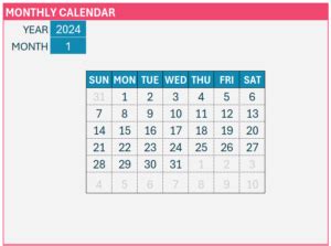 Create A Dynamic Monthly Calendar With A Single Formula In Excel INDZARA