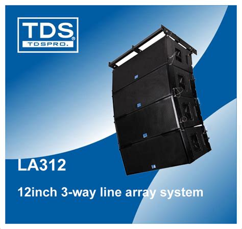 High Spl Line Array Audio System For Large Performance 12inch Line Array System And Line Array