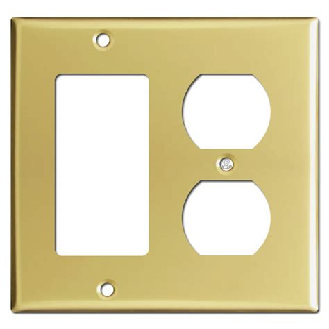 Polished Brass Switch Plates Popular Sizes