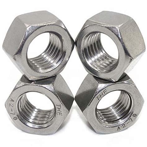 Getuscart Fullerkreg 1 2 13 Stainless Steel Finished Hex Nut 304