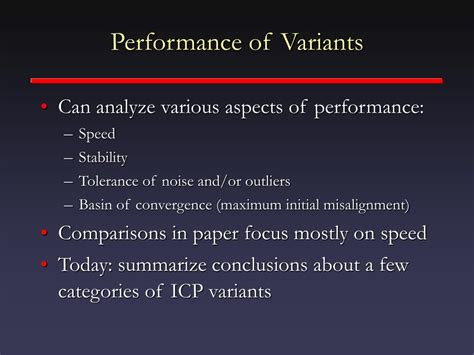 Ppt Efficient Variants Of The Icp Algorithm Powerpoint Presentation