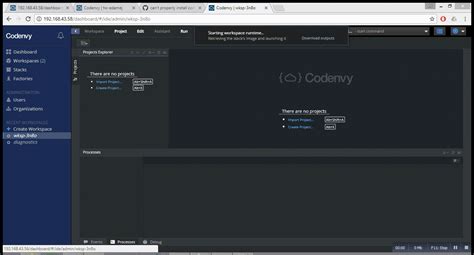 Cant Properly Install Codenvy In Ubuntu Server Websocket Cant Be