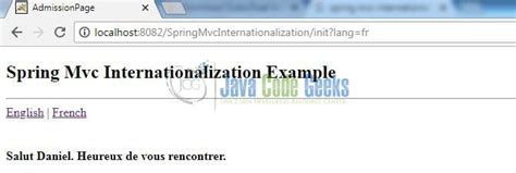 Spring MVC Internationalization Example Java Code Geeks