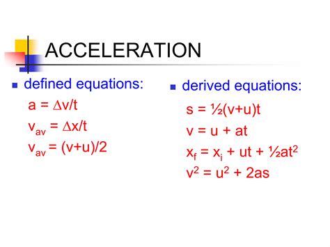 Physics Unit 1 Kinematics Ppt Physics Science