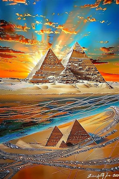Abstract Pyramid Enigmatic Art In 2025 Egyptian Pyramids Pyramids