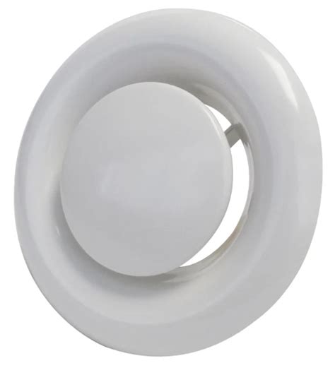 Circular Abs Push Fit Extract Diffuser 125mm Vent Axia