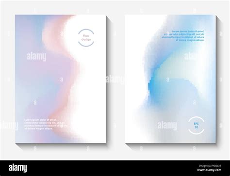 Flow Design Vector Covers Stock Vector Image And Art Alamy