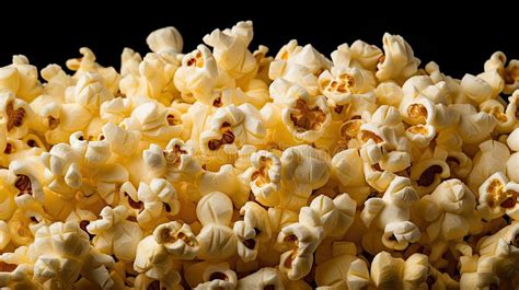 Kernel Pop Corn Background Stock Illustration Illustration Of