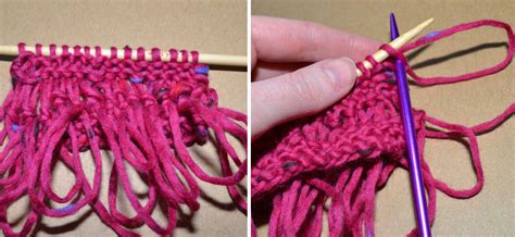 Learn To Knit The Loop Stitch