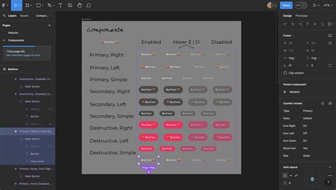 Vertical Layout Not Working On Button Ask The Community Figma Community Forum