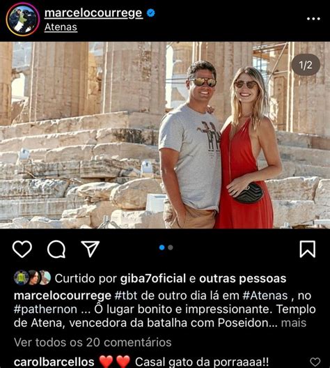 Carol Barcellos Se Pronuncia Sobre Ter Demorado A Assumir Romance Com