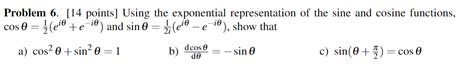 Solved Problem Points Using The Exponential Chegg