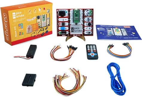 picobricks raspberry pi pico w kit de inicio con 12 sensores