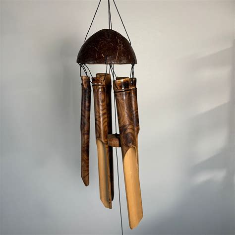 Bamboo Wind Chimes Natural Outdoor Decor Bamboo Switch®