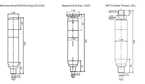 4 20ma Submersible Level Sensor Capacitive Level Transmitter Water