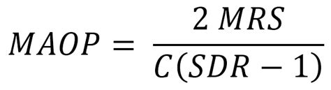 Maximum Allowable Operating Pressure Maop For Pe Pipes Vinidex Pty Ltd