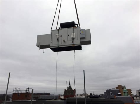 Generator Install On London Rooftop Blog Shenton Group Uk