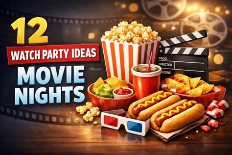 12 Watch Party Ideas Movie Nights Creative Ways To Elevate Your Home