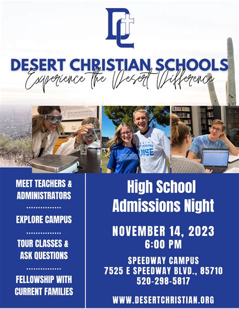 Educate To Impact Desert Christian Schools Christian Education In
