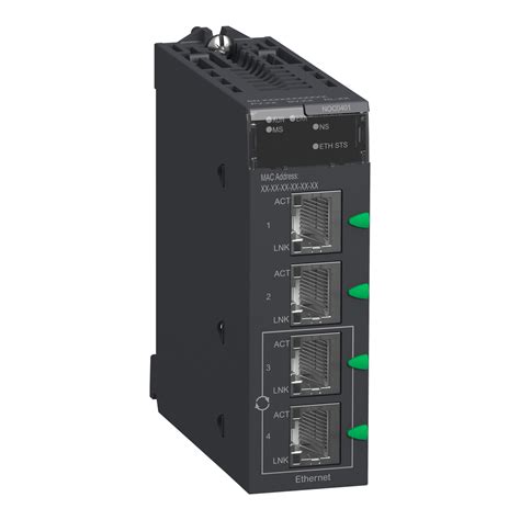 schneider electric network module modicon m340 ethernet ip and modbus