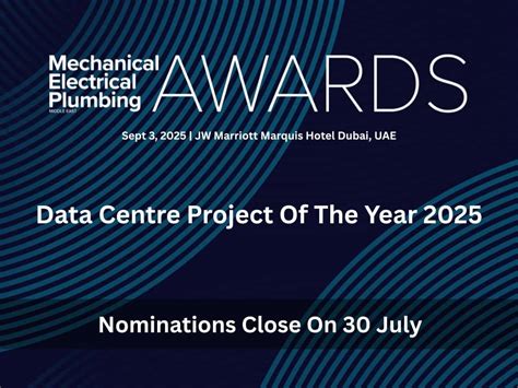 Data Centre Project Of The Year Mep Middle East Awards 2025 Mep Middle East