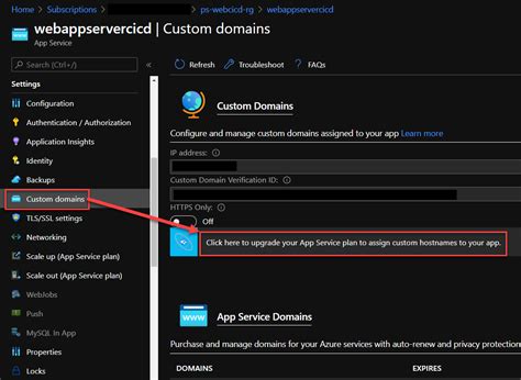 how to configure custome subdomain microsoft qanda