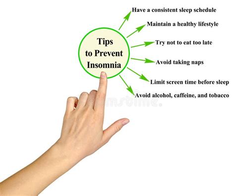 Tips To Prevent Insomnia Stock Image Image Of Screen 339746993