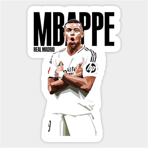 Mbappe Real Madrid Vector Art Sticker Real Madrid Real Madrid Logo Madrid