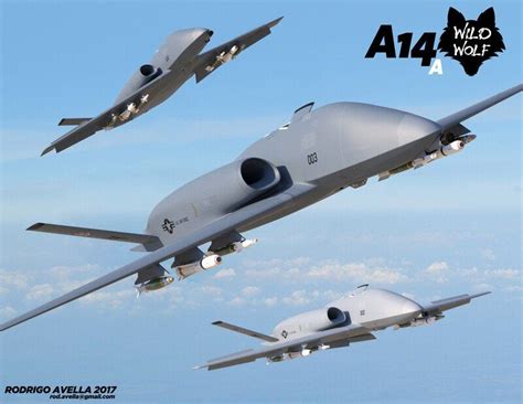 Artstation A14 A Wild Wolf Rodrigo Avella Stealth Aircraft