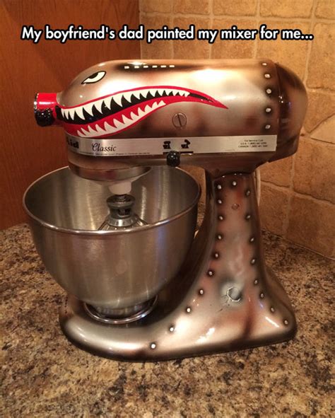Mixer Looks Dangerously Cool