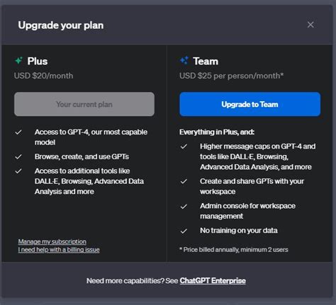 It Looks Like The Openai Chatgpt Plus Teams Plans Are Rolling Out 30