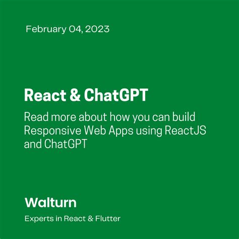 Using Chatgpt With React Walturn Insight