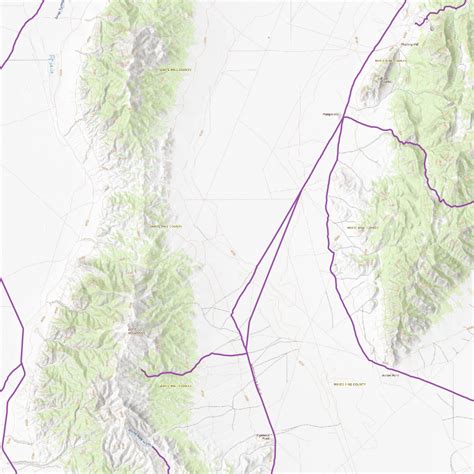 White Pine County Ohv Trails North Of Ely Nevada Map By Trusted