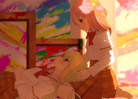 Amane Hikari Alina Gray Misono Karin Magia Record Mahou Shoujo