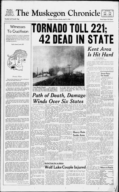 April 11 1965 Tornado Outbreak Real Climate Science